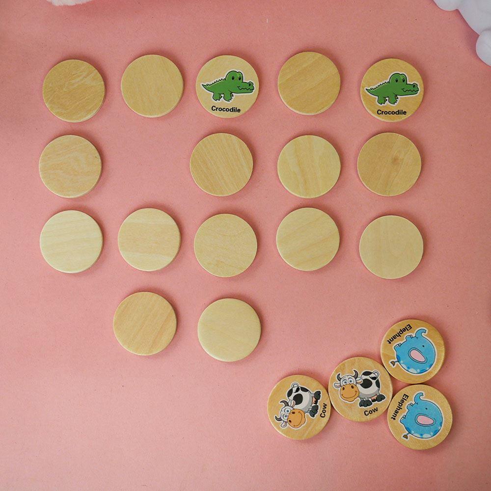 Dřevěné pexeso - zvířátka | Darky.cz