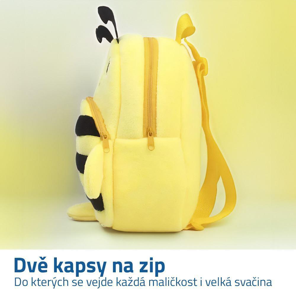 Dětský plyšový batůžek - včelka | Darky.cz