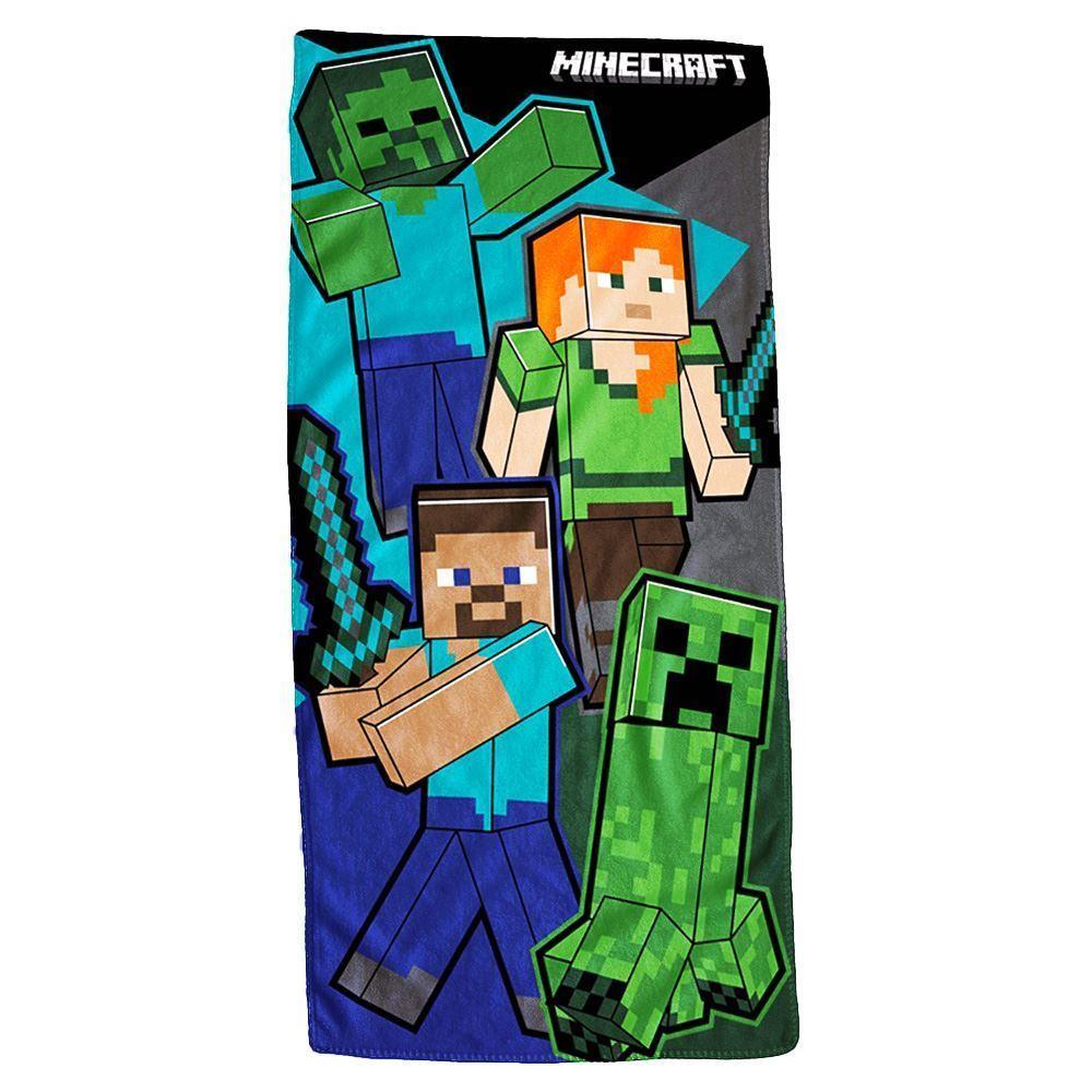 Dětská osuška - Minecraft postavy | Darky.cz