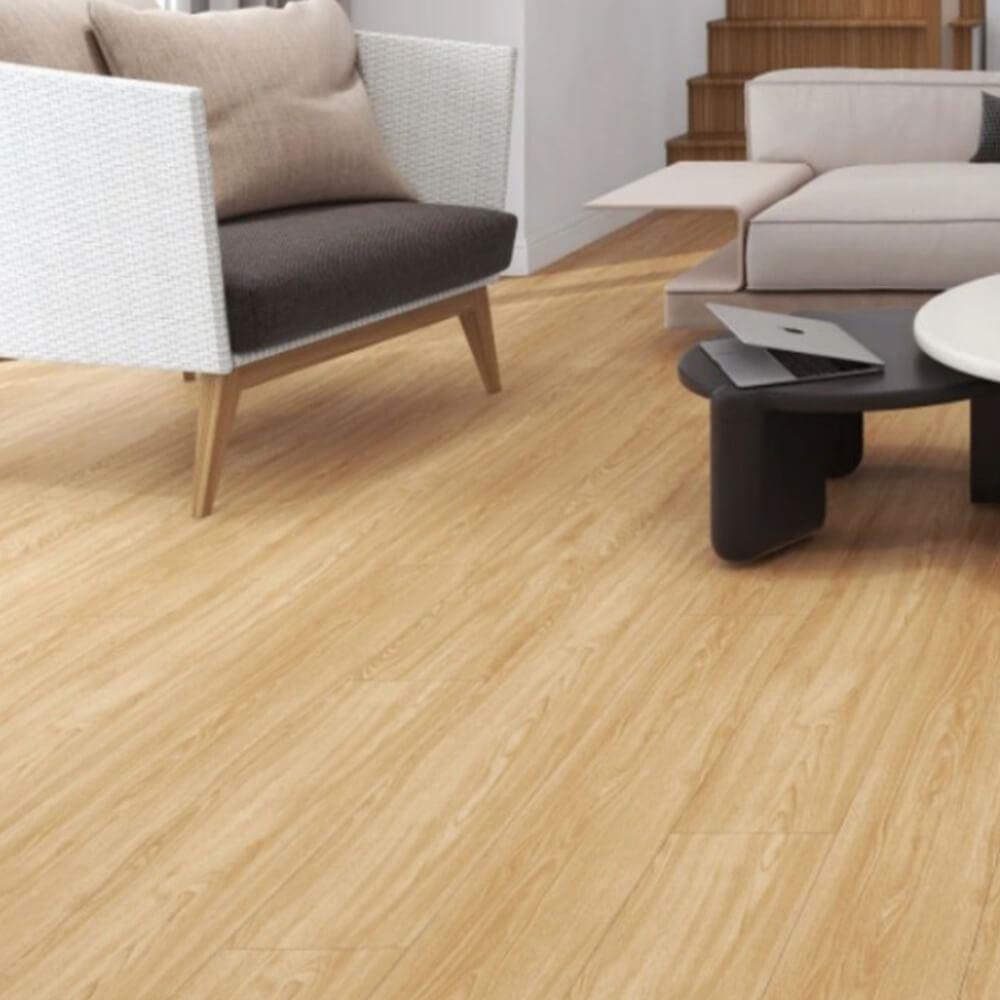 PVC samolepicí dřevěná podlaha - dub světlý | Darky.cz