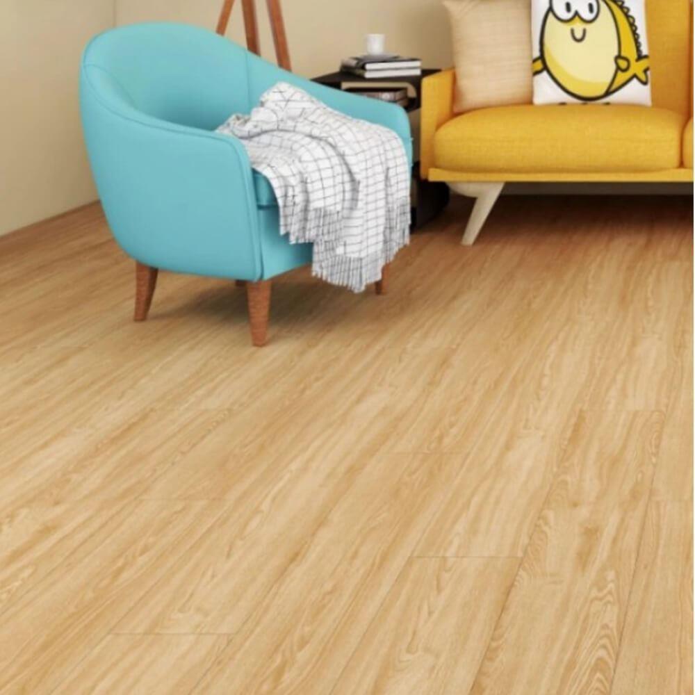 PVC samolepicí dřevěná podlaha - dub světlý | Darky.cz