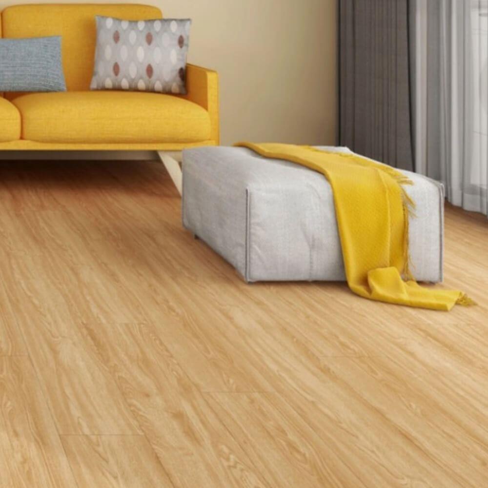 PVC samolepicí dřevěná podlaha - dub světlý | Darky.cz