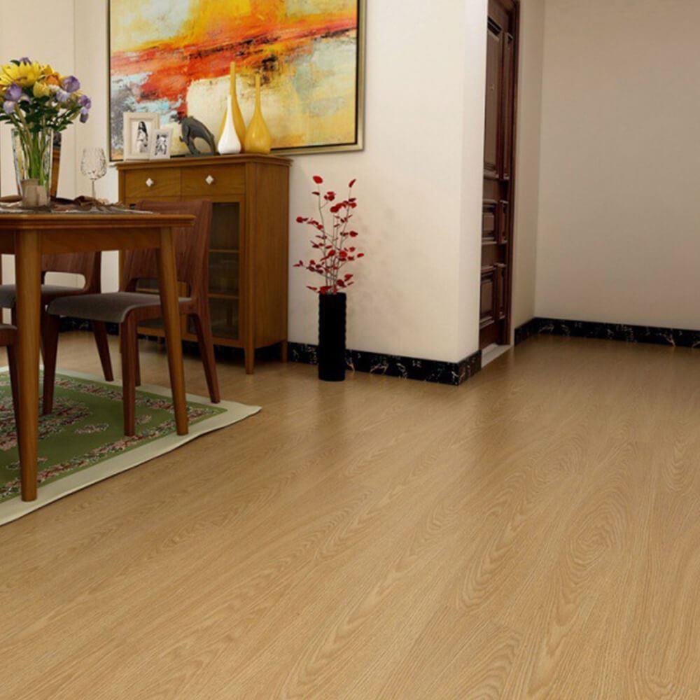 PVC samolepicí dřevěná podlaha - dub světlý | Darky.cz